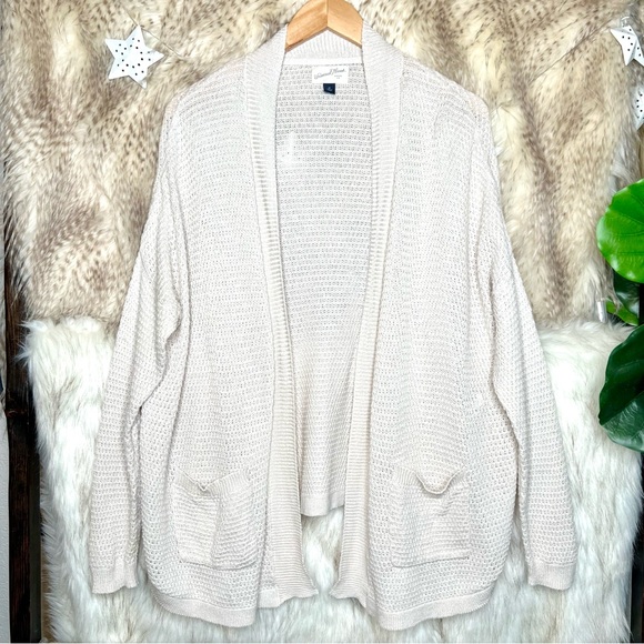 Universal Thread | Sweaters | Universal Thread Waffle Knit Cardigan ...